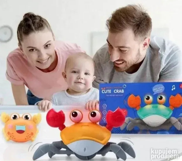 Interaktivna Kraba sa muzikom i senzorom pokreta AKCIJA – Malina Shop RS