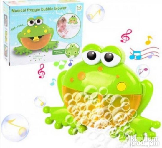 Zaba za kupanje koja peva i izbacuje penu i mehurice – Malina Shop RS